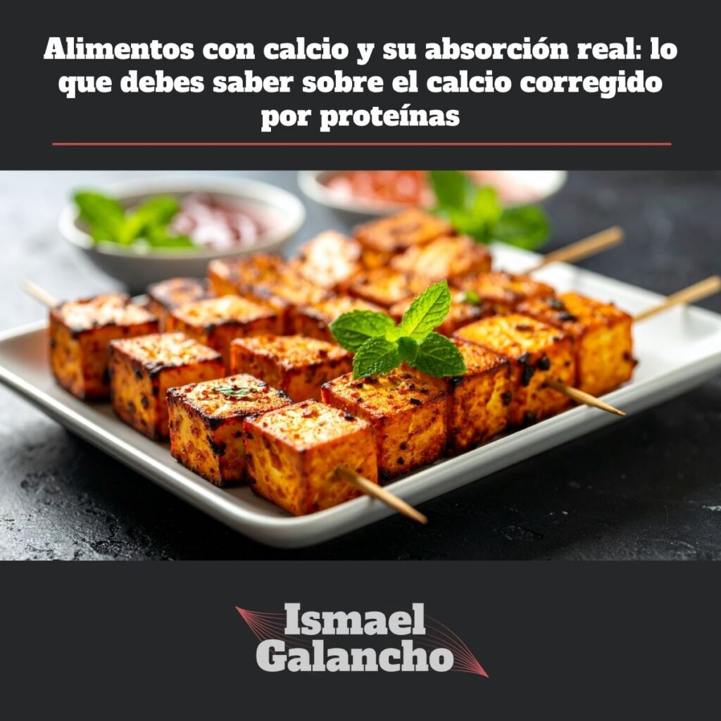 Alimentos con calcio y su absorción real: Guía definitiva del calcio